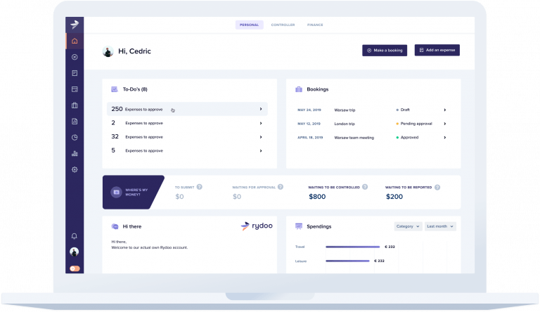Take Expense Management easy - Rydoo