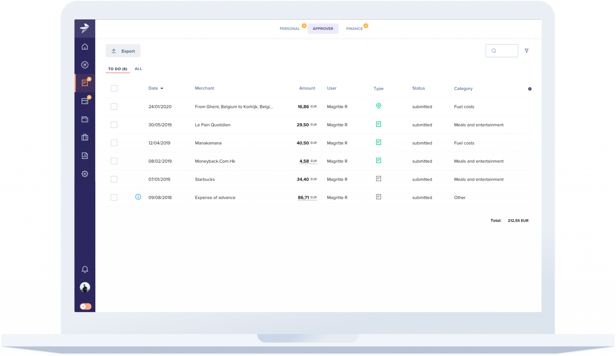 Gestión de viajes y gastos de empresa - Rydoo