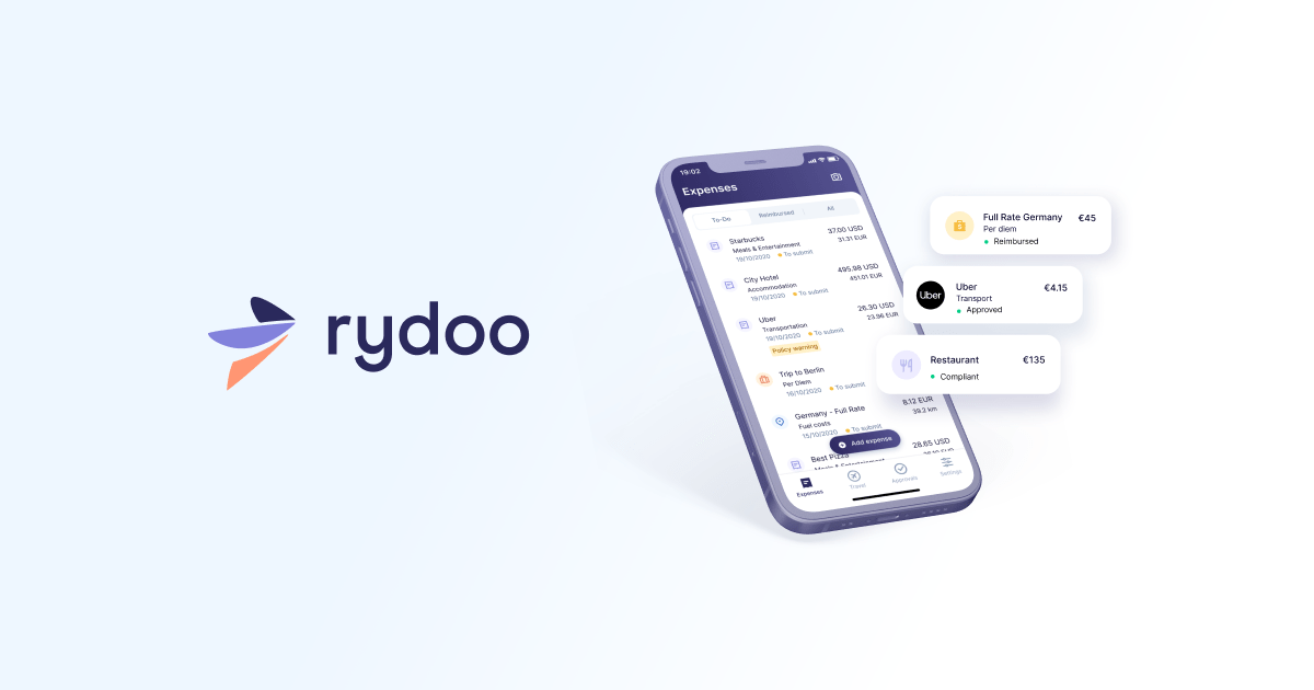OCR : scan intelligent des notes de frais - Rydoo