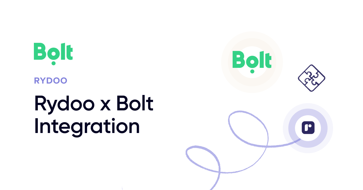 Bolt integrates with Rydoo