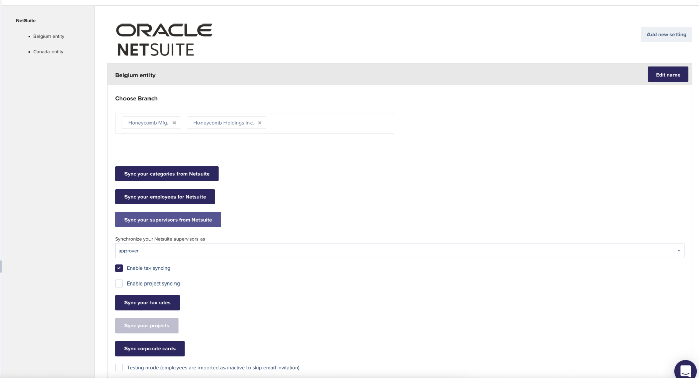 Sage integrates with Rydoo