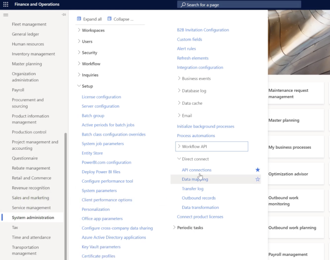 Microsoft Dynamics 365 Finance & Operations integrates with Rydoo