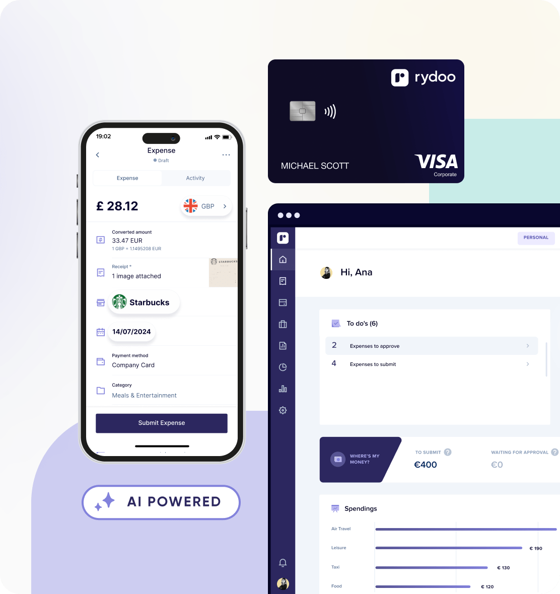 Modernise your expense process and forget reports with Rydoo