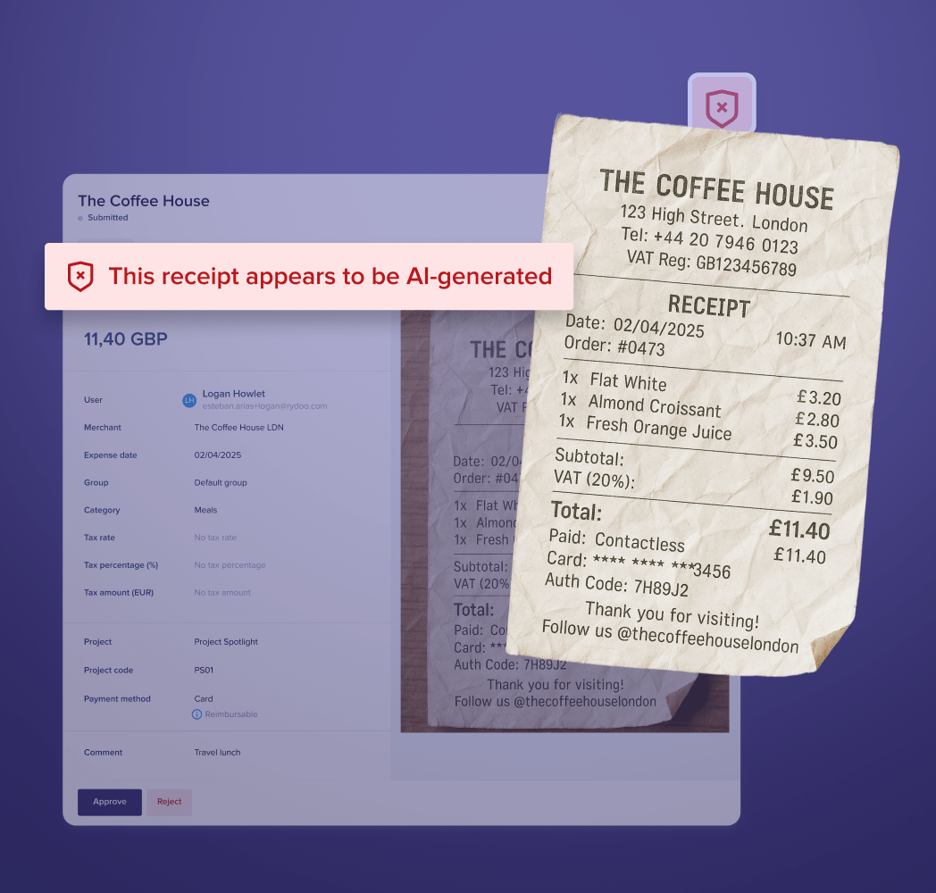 Rydoo Smart Audit | AI-Powered Expense Monitoring