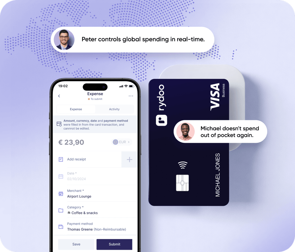 Expense cards | Virtual and Physical Corporate Cards